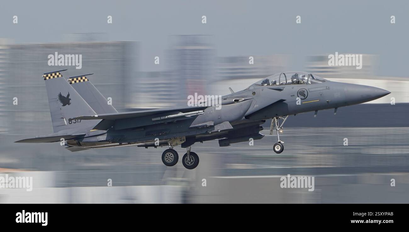 Republic of Singapore Air Force F-15SG Stock Photo - Alamy