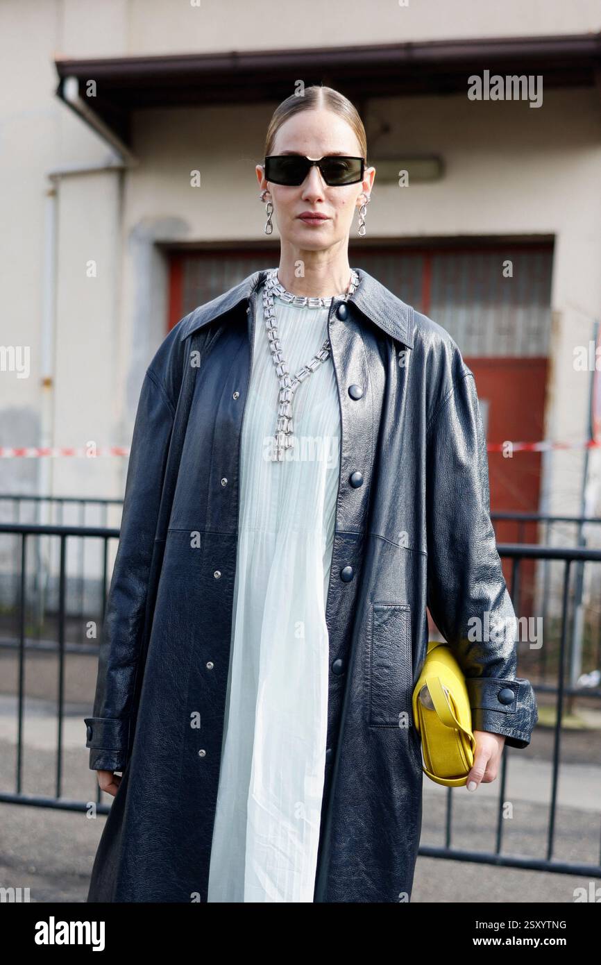Milan, Italy. 26th Feb, 2025. MILAN, ITALY - FEBRUARY 25: Eva Riccobono ...