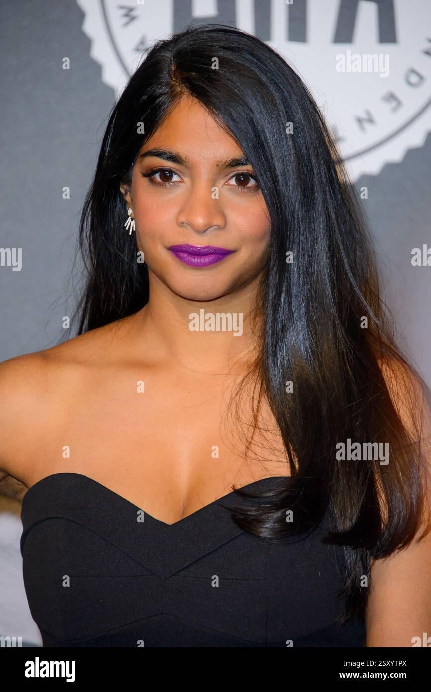 Amara Karan arrives at the British Independent Film Awards on the 4th ...