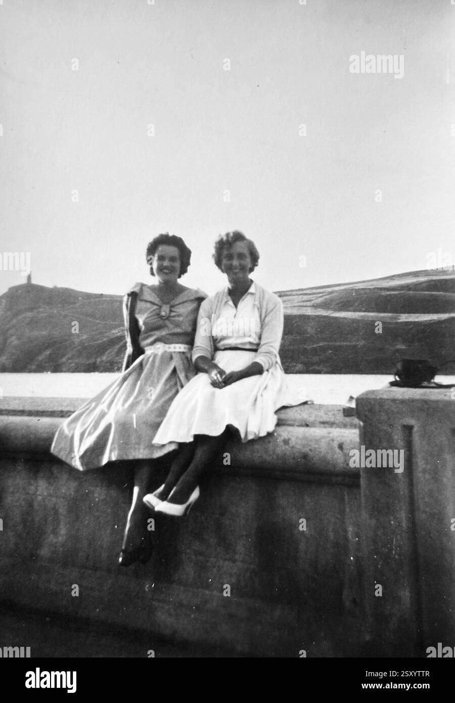 Guys on holiday Black and White Stock Photos & Images - Alamy