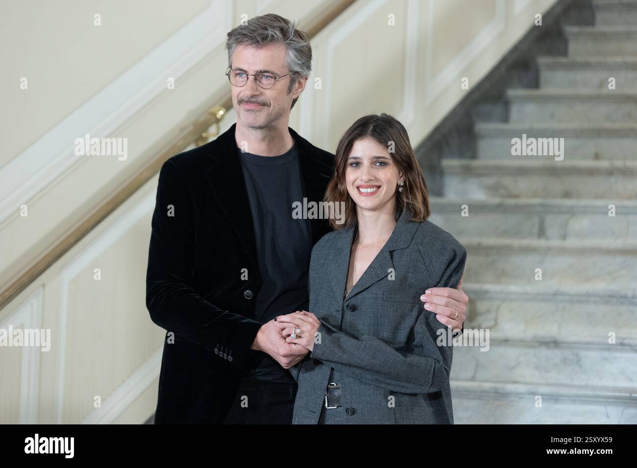 Rome, Italy. 24th Feb, 2025. Italian actress and director Valeria ...