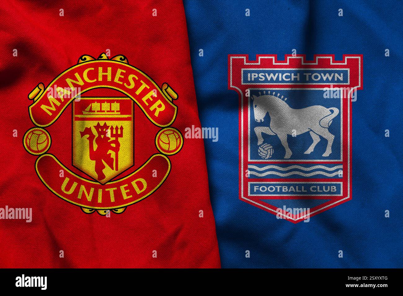 Pringsewu, Lampung; February 26, 2025; Manchester united football club ...