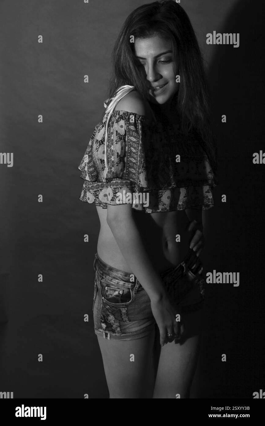 Indian model Rachel, india, asia, NOMR Stock Photo - Alamy