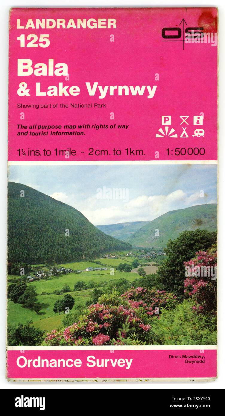 Map of bala hi-res stock photography and images - Alamy