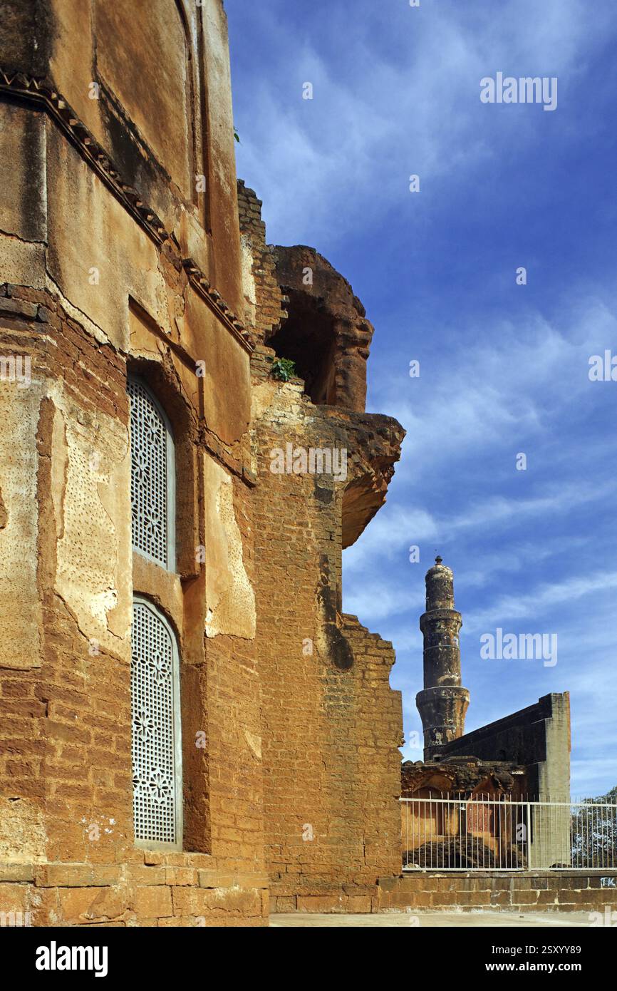 Madarsa of khwaja mahmud gawan, bidar, karnataka, india, asia Stock ...