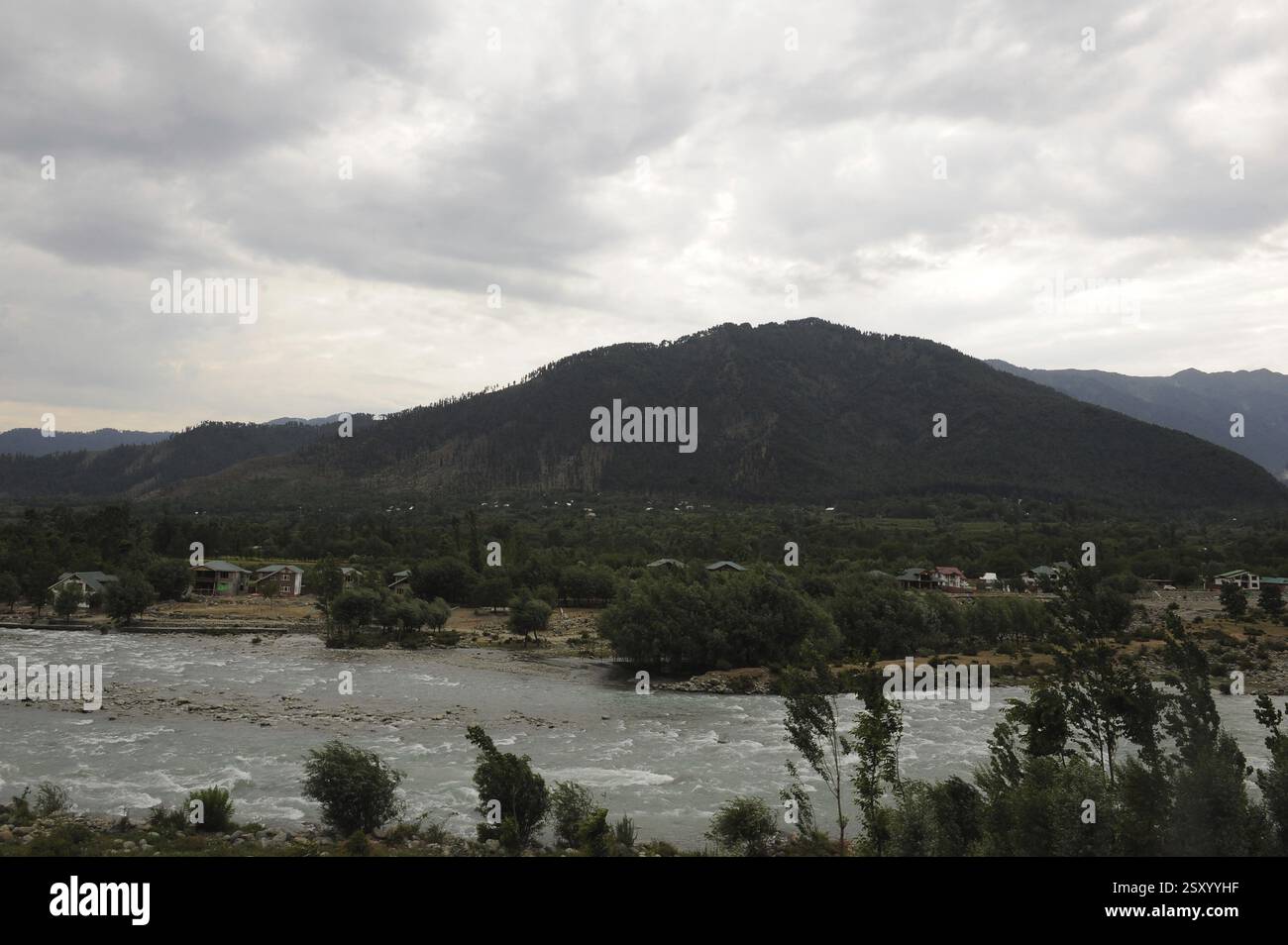River, Srinagar, jammu Kashmir, india, asia Stock Photo - Alamy