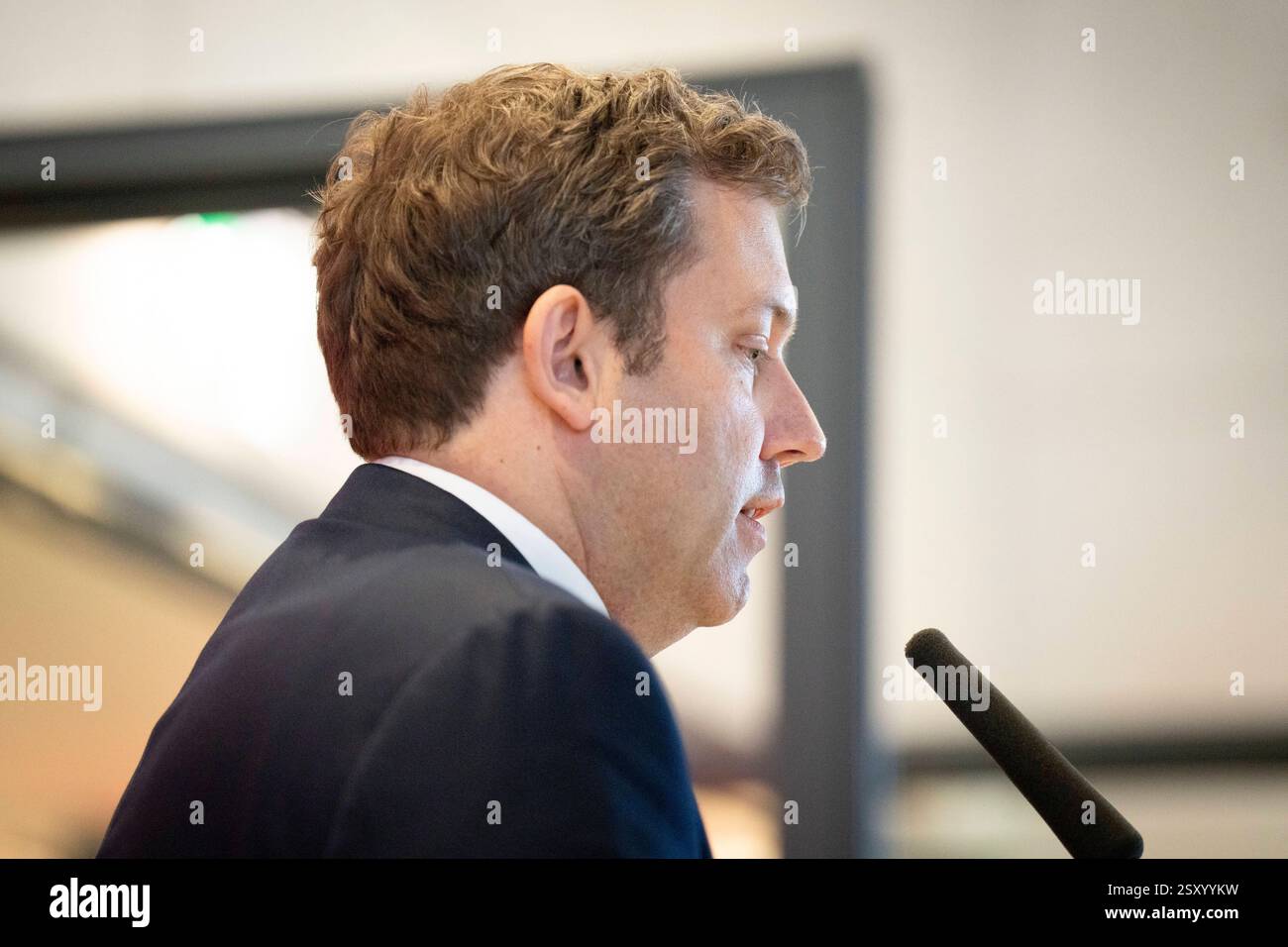 Lars Klingbeil, SPD, Partei- und Fraktionsvorsitzender Bundestag, Lars Klingbeil, SPD, Partei ...