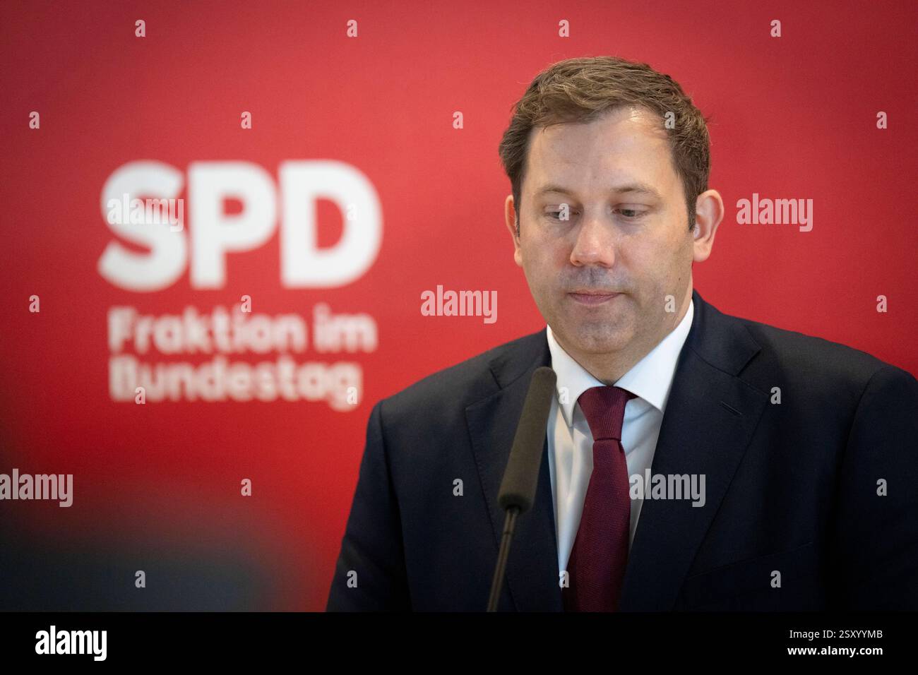 Lars Klingbeil, SPD, Partei- und Fraktionsvorsitzender Bundestag, Lars Klingbeil, SPD, Partei ...