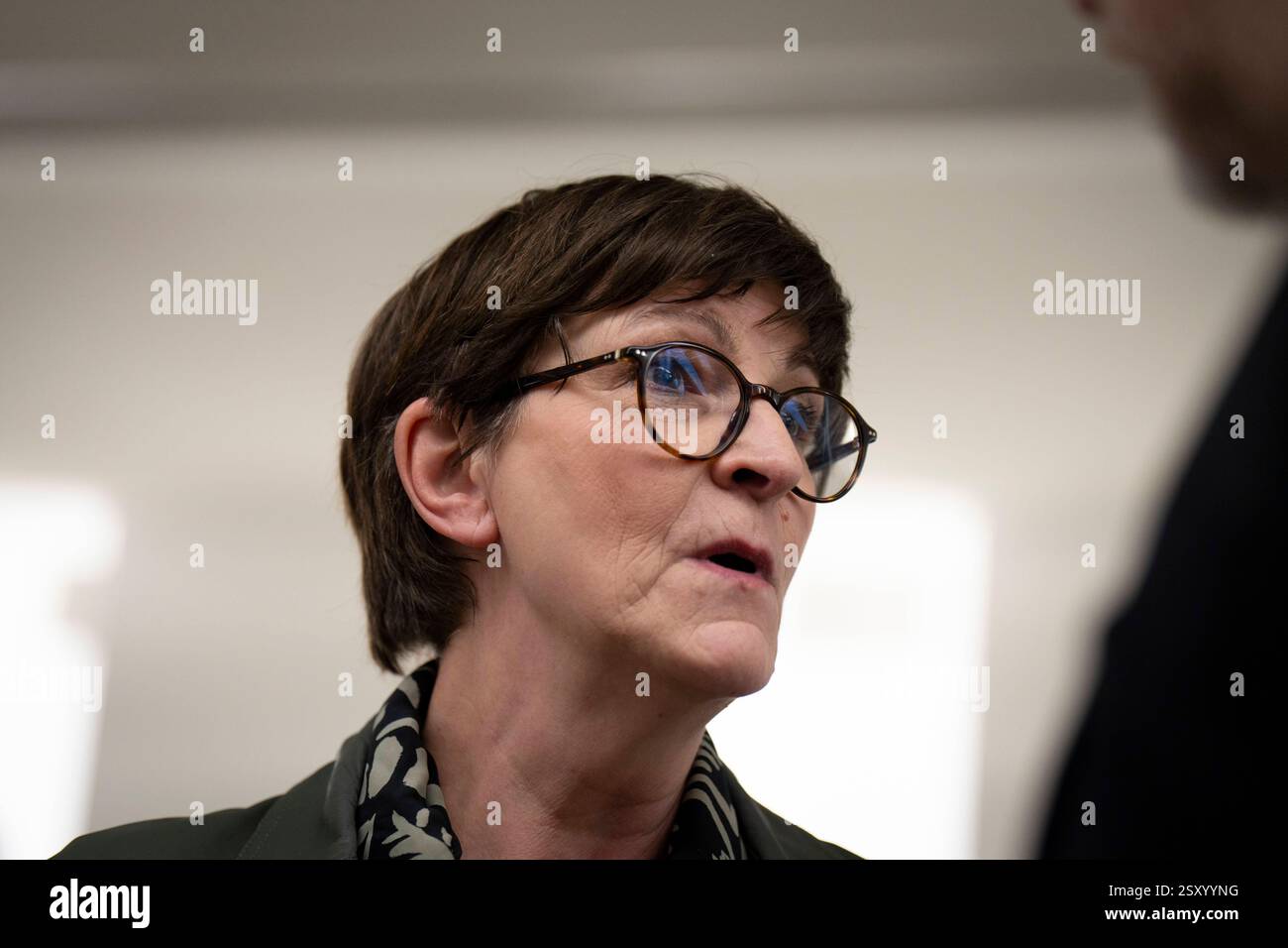 Bundestag, Saskia Esken, Parteivorsitzende, SPD Bundestag, Saskia Esken ...
