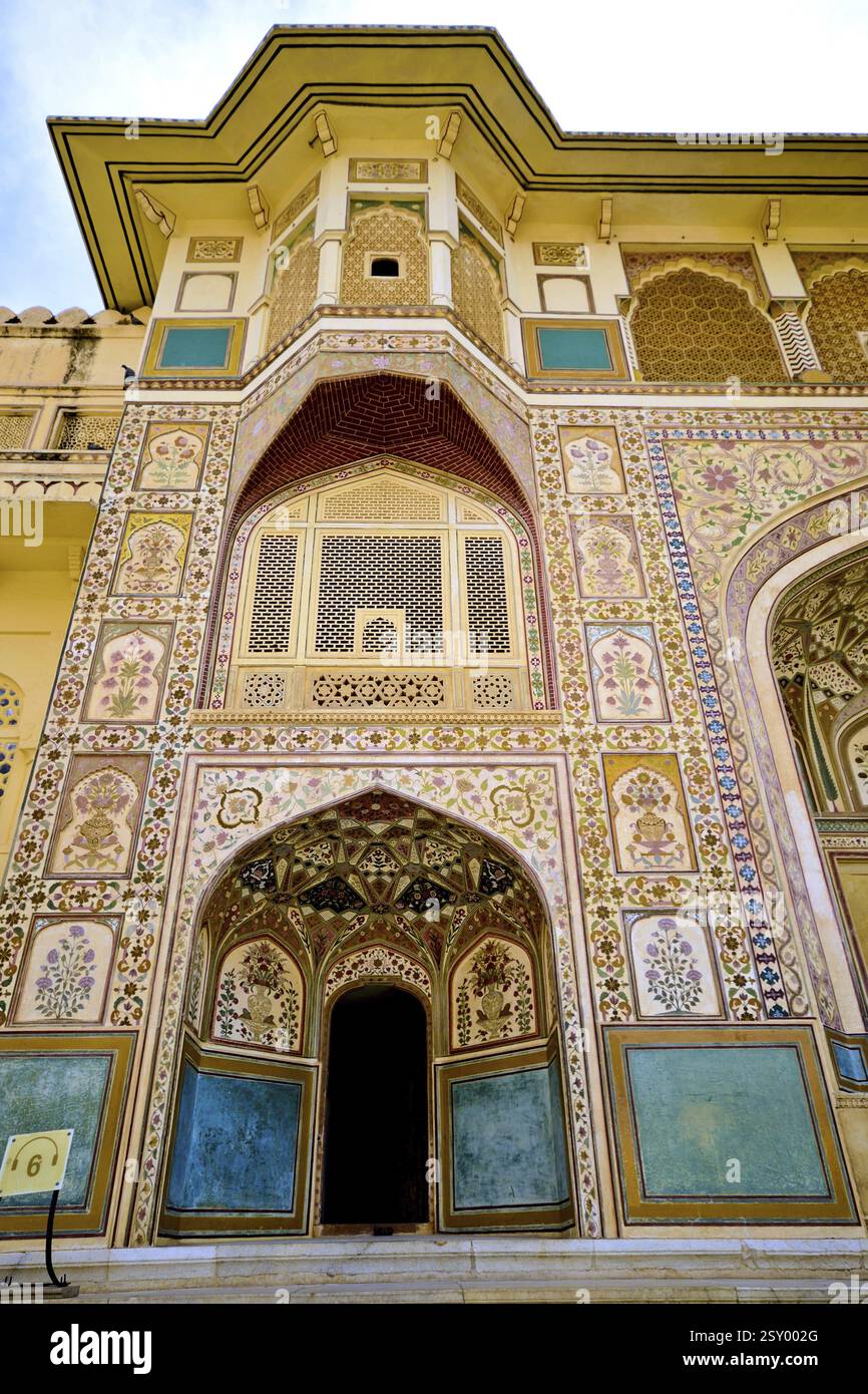 Ganesh pol, amber fort, jaipur, rajasthan, india, asia Stock Photo - Alamy