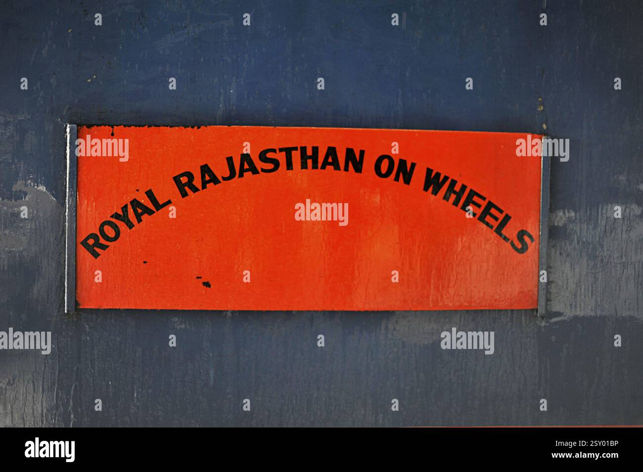 Royal Rajasthan on Wheels train India Asia Stock Photo - Alamy