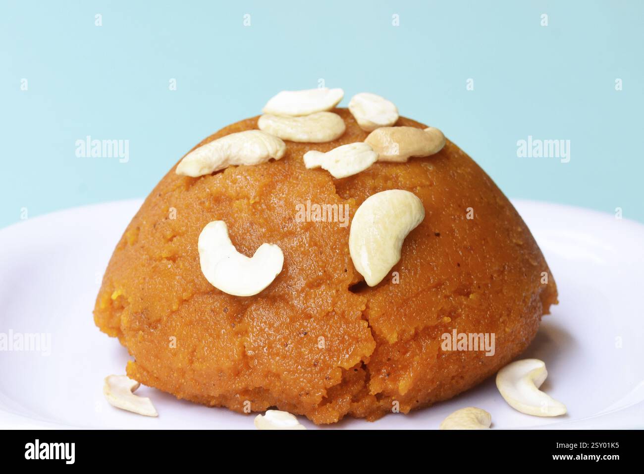 Indian traditional sweet, Plain SemolinaSuji Halwa also known as Sweet ...