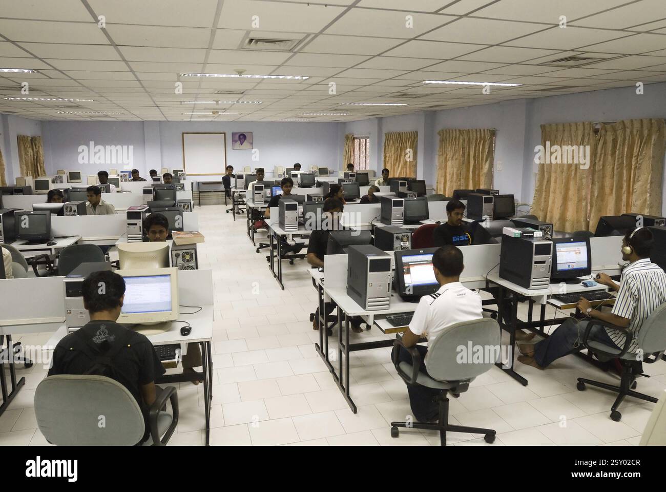 Computer lab in amrita school of business in amrita Vishwa Vidyapeetham ...