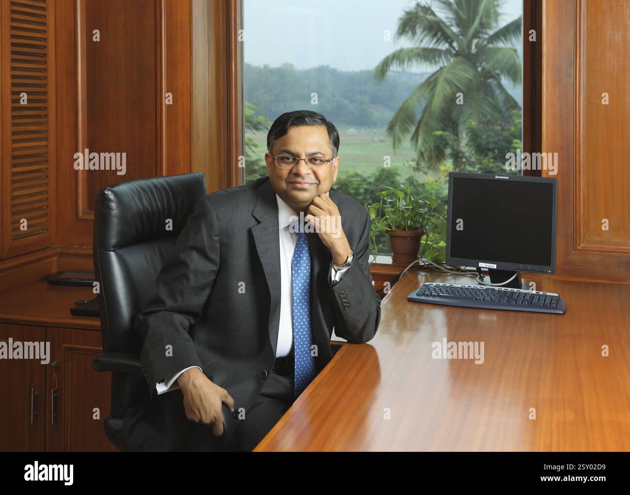 Tcs ceo natarajan chandrasekaran, NOMR Stock Photo - Alamy