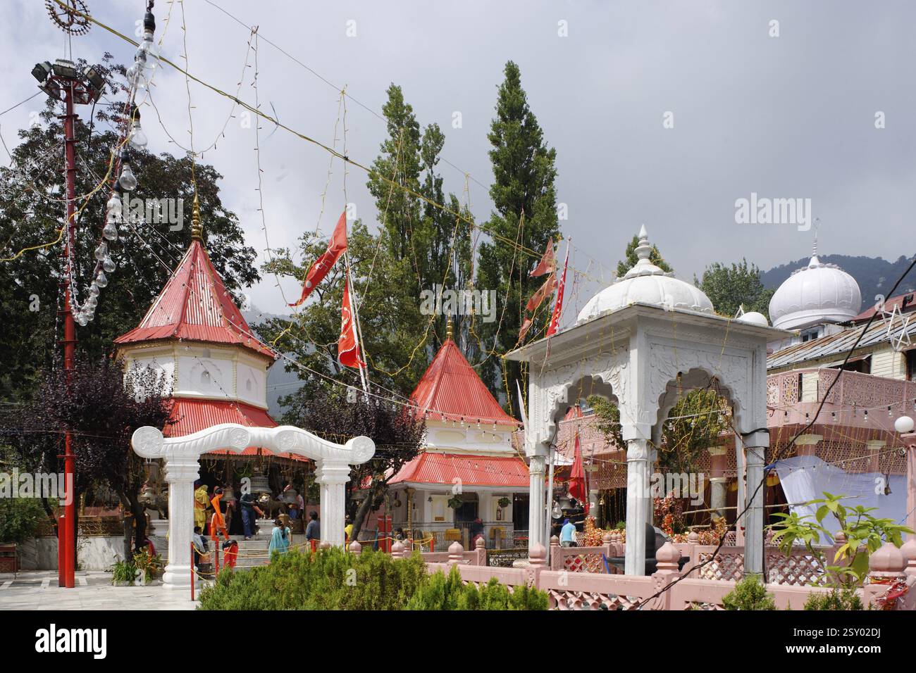 Naina devi temple, Nainital, Uttaranchal Uttarakhand, India, Asia Stock ...