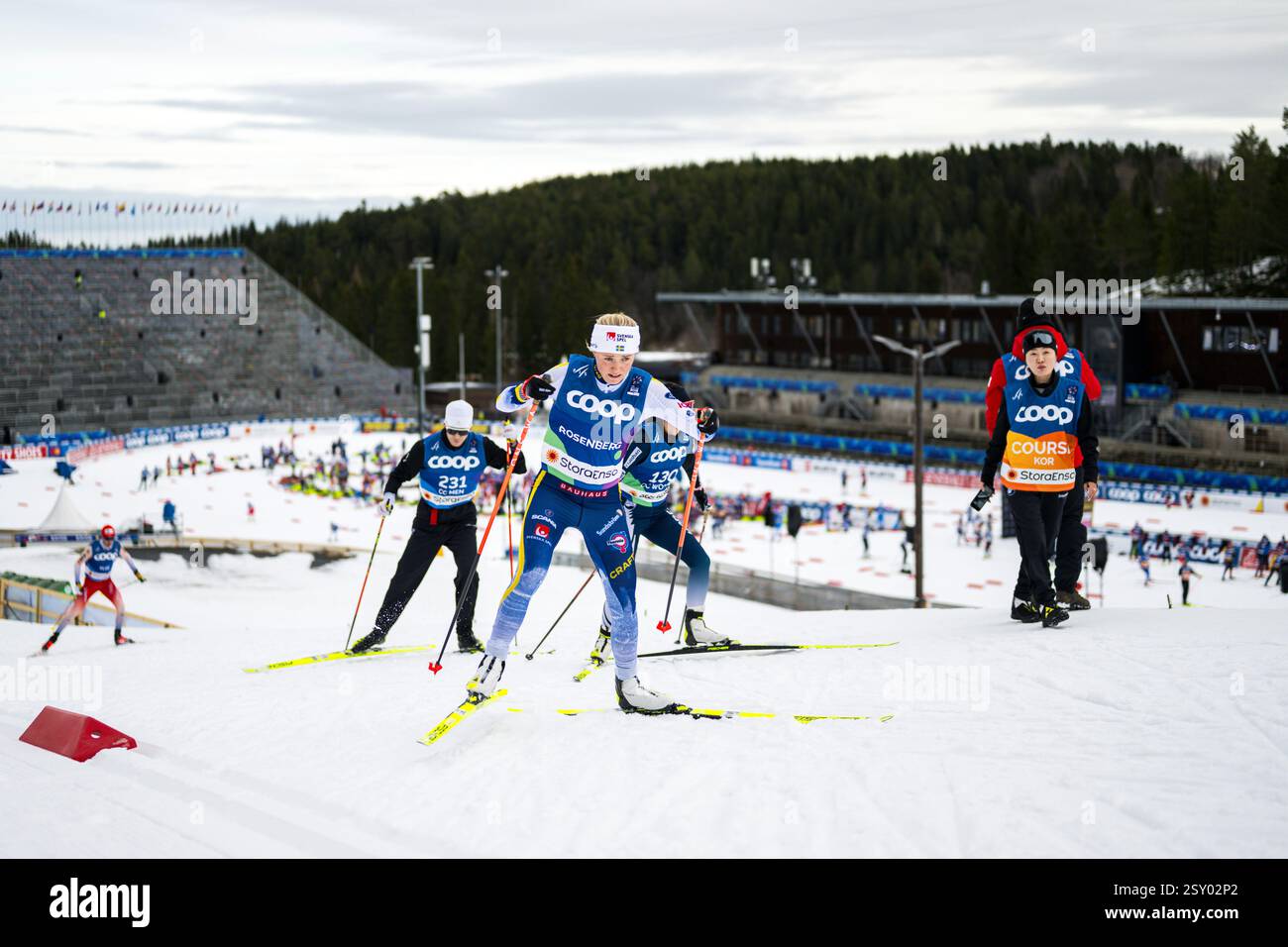 Trondheim, Norway. 26th Feb, 2025. 250226 Märta Rosenberg of the ...