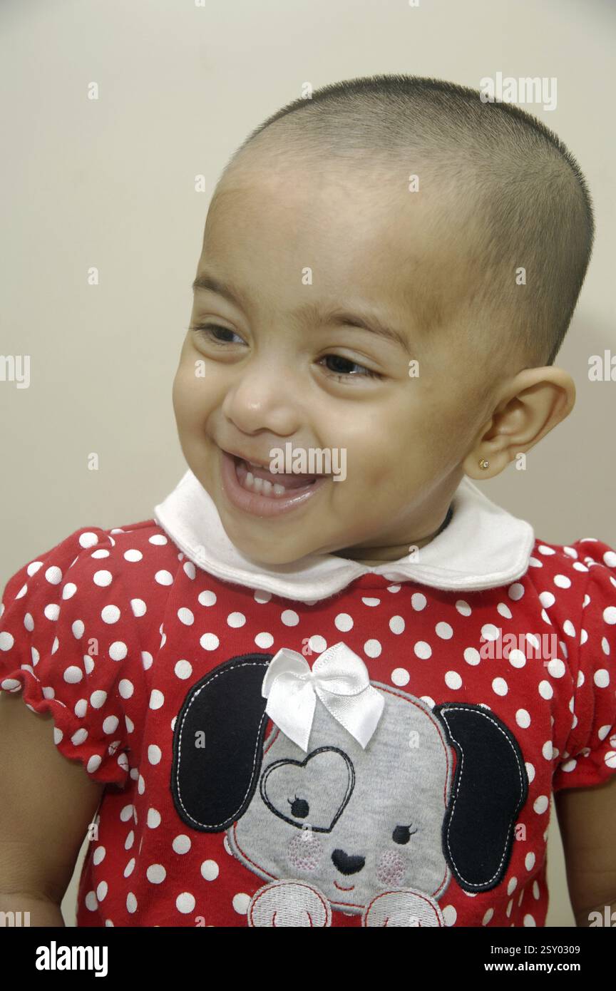 Indian baby laughing MR#736LA Stock Photo - Alamy