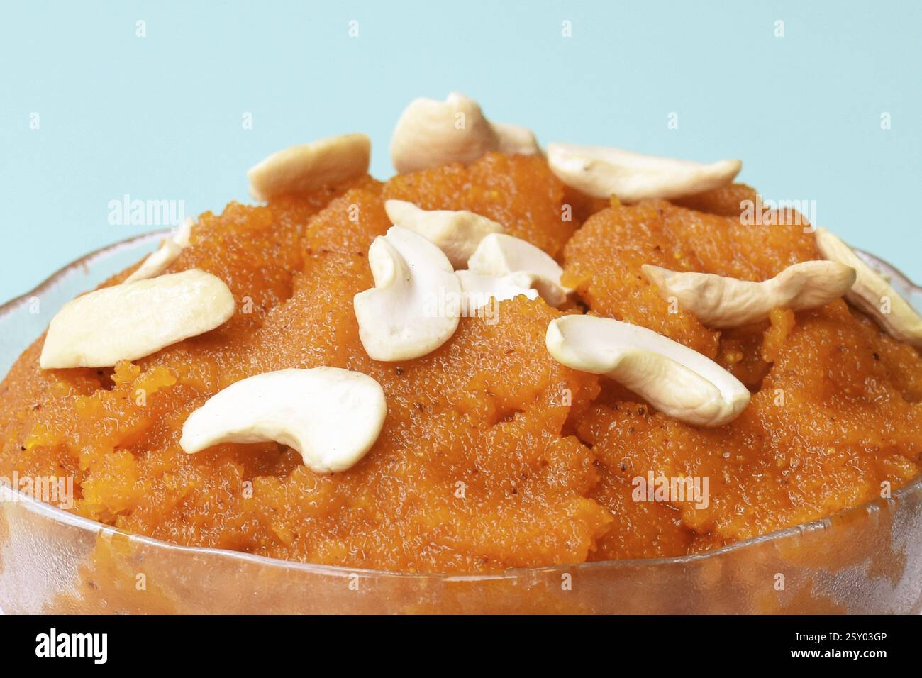 Indian traditional sweet, Plain SemolinaSuji Halwa also known as Sweet ...