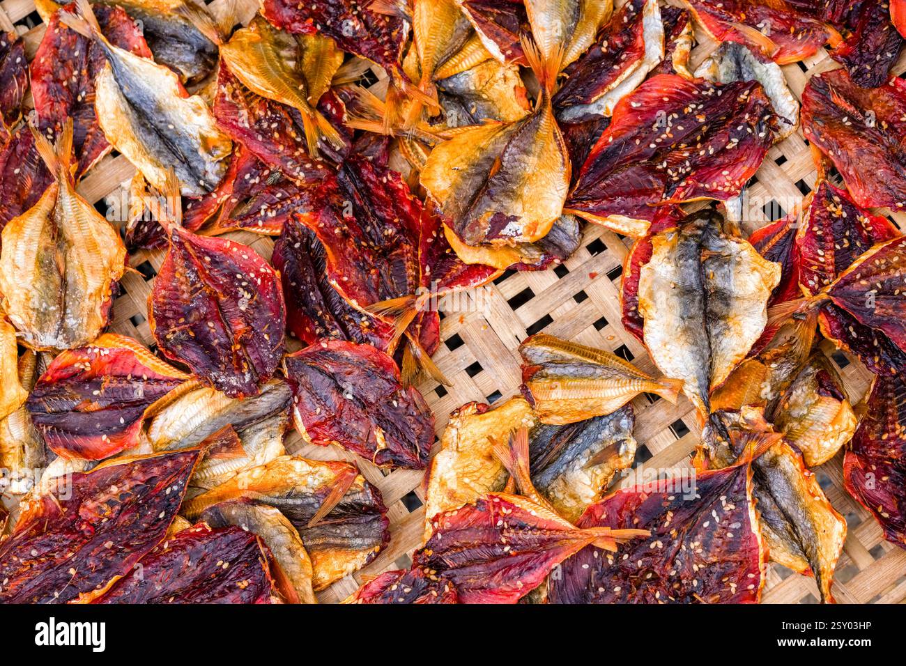 Dried fish is offered at the market in Dong Ha, ÄÃ ng HÃ . Dong Ha ...