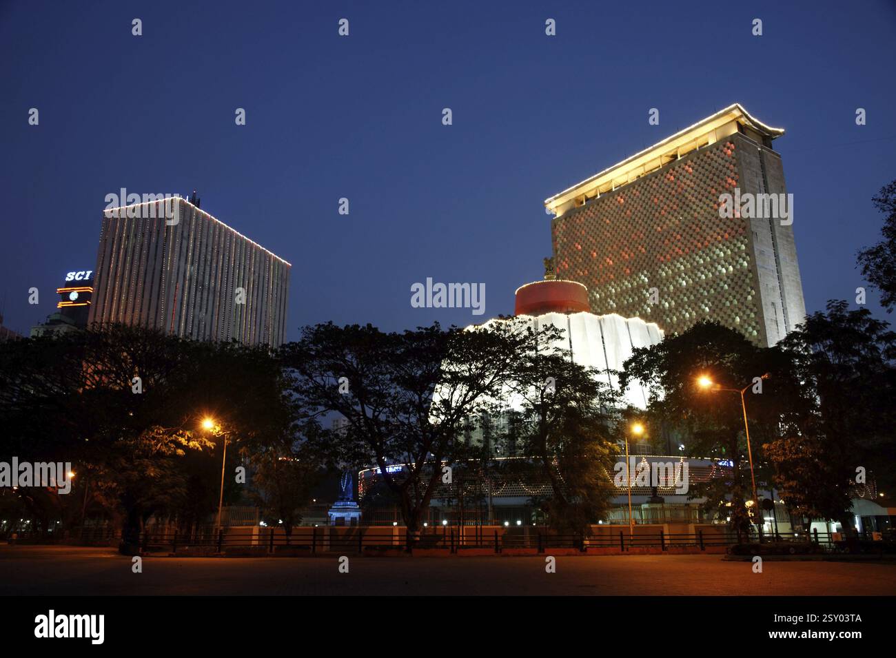 Illuminations vidhan bhavan mumbai Maharashtra India Asia Stock Photo - Alamy