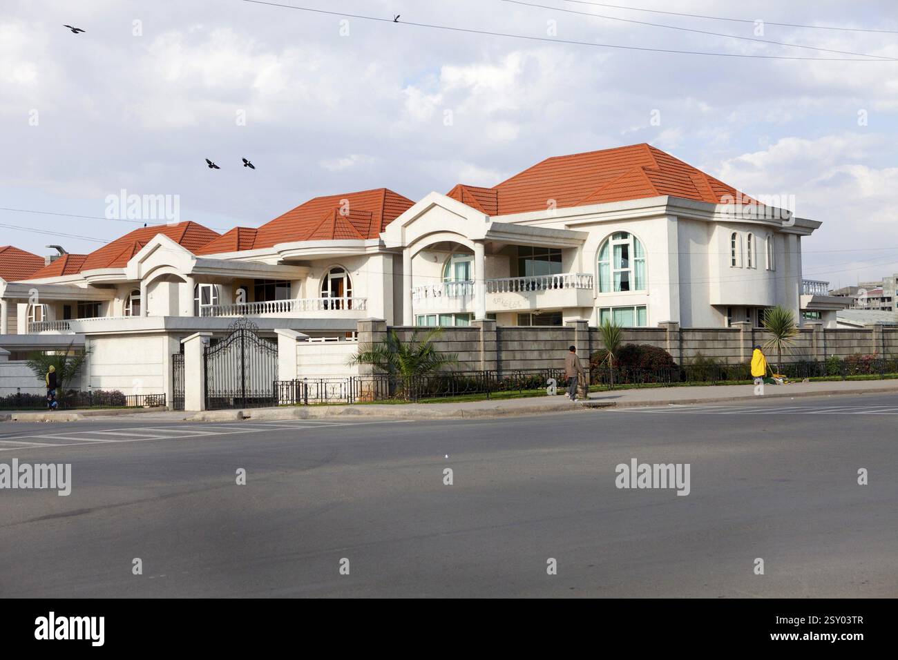 Residential premises in addis ababa ethiopia africa Stock Photo - Alamy