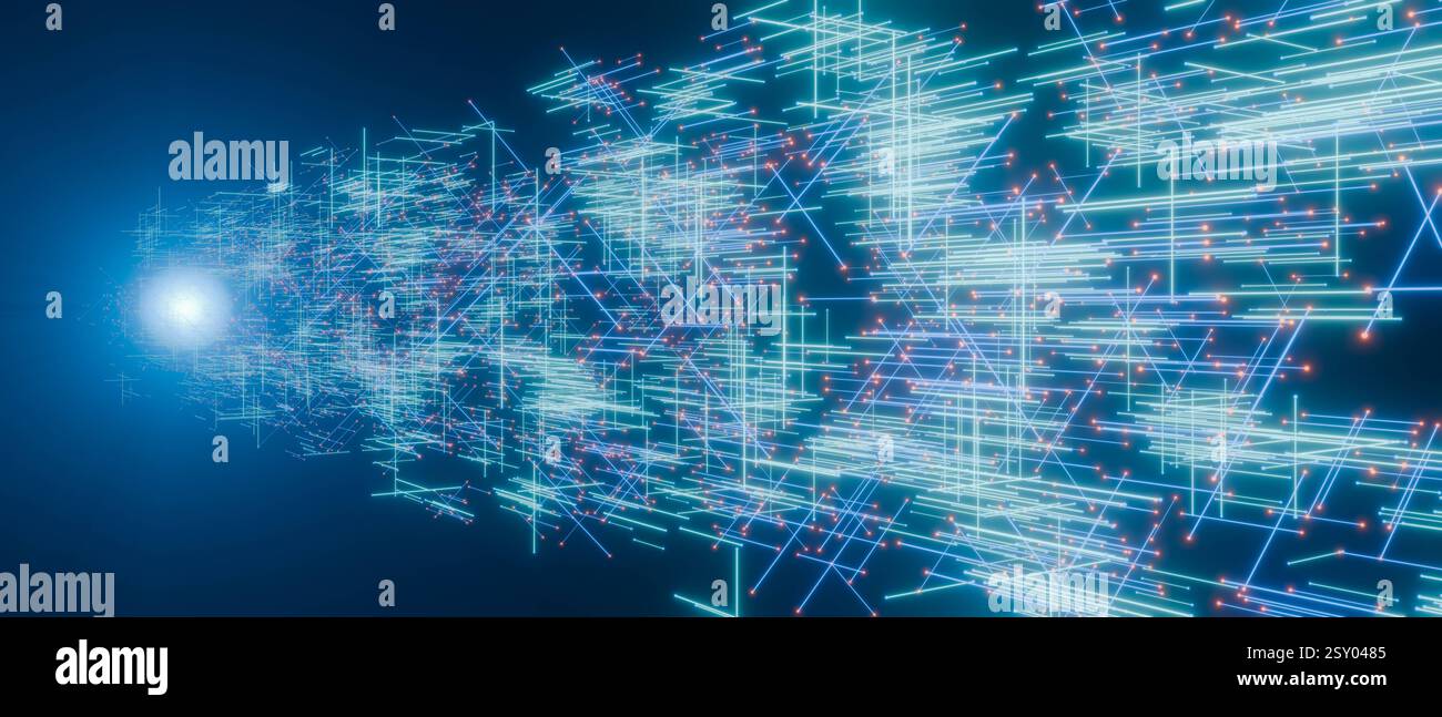 Abstract futuristic cyber loop. Abstract futuristic cyber loop. Digital ...