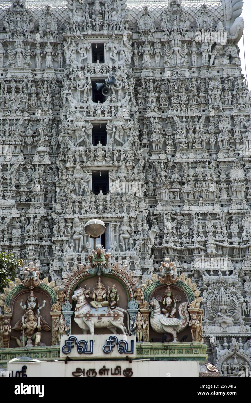 Suchindram Temple at kanyakumari tamilnadu India Stock Photo - Alamy