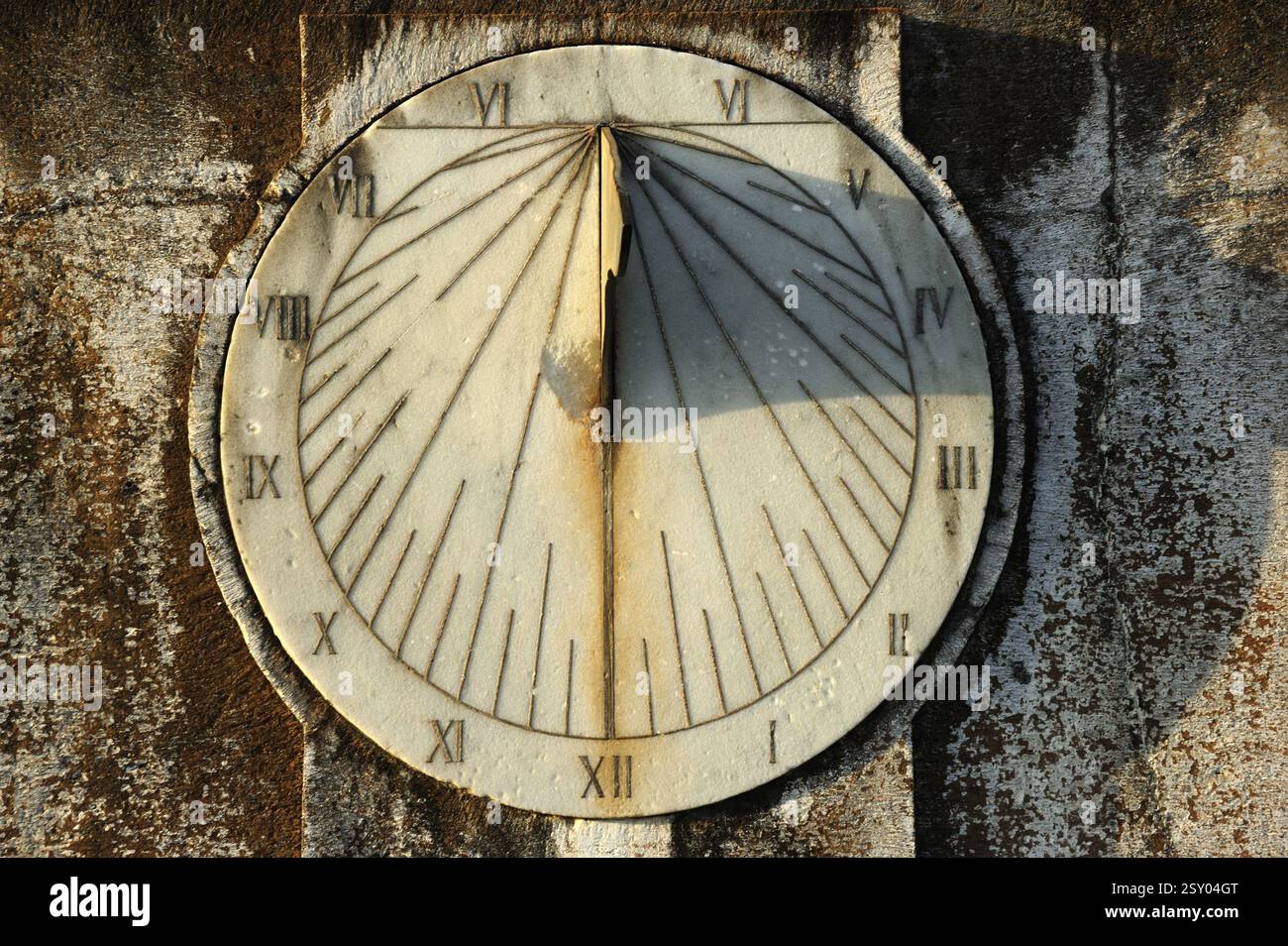 Sundial in hanging garden, mumbai, maharashtra, India, Asia Stock Photo ...