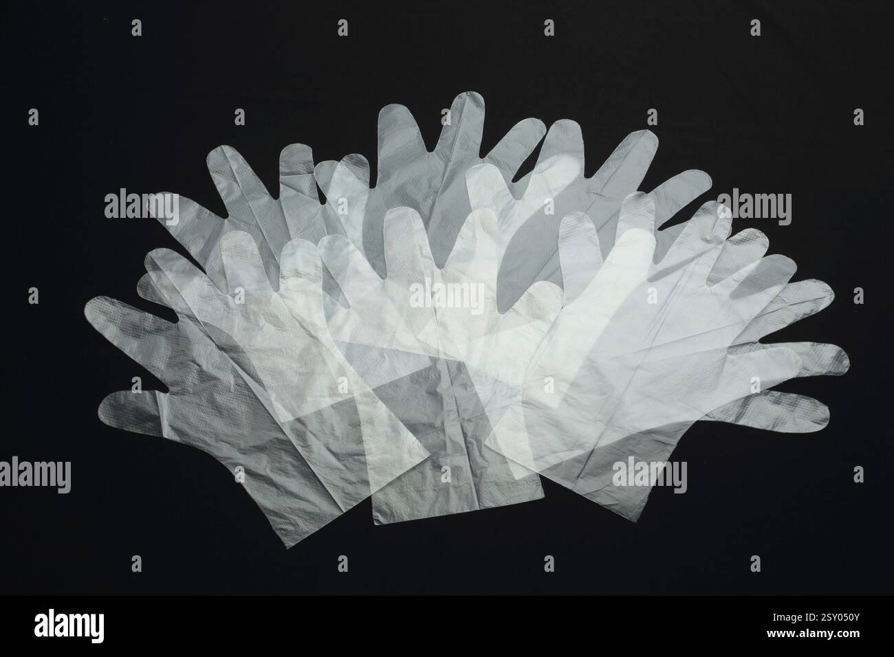 PVC Gloves India Asia Stock Photo - Alamy