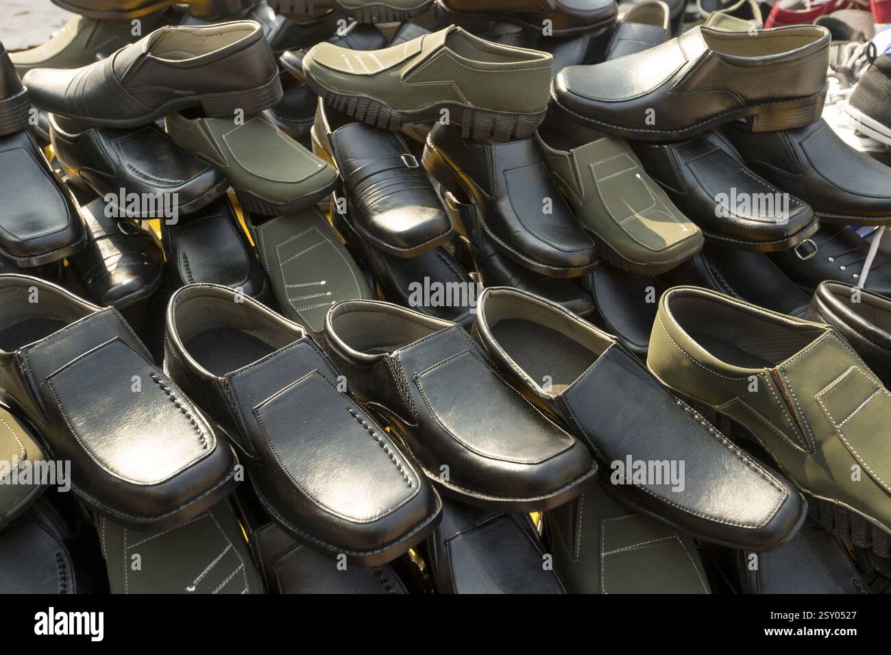 PVC foot wears India Asia Stock Photo - Alamy