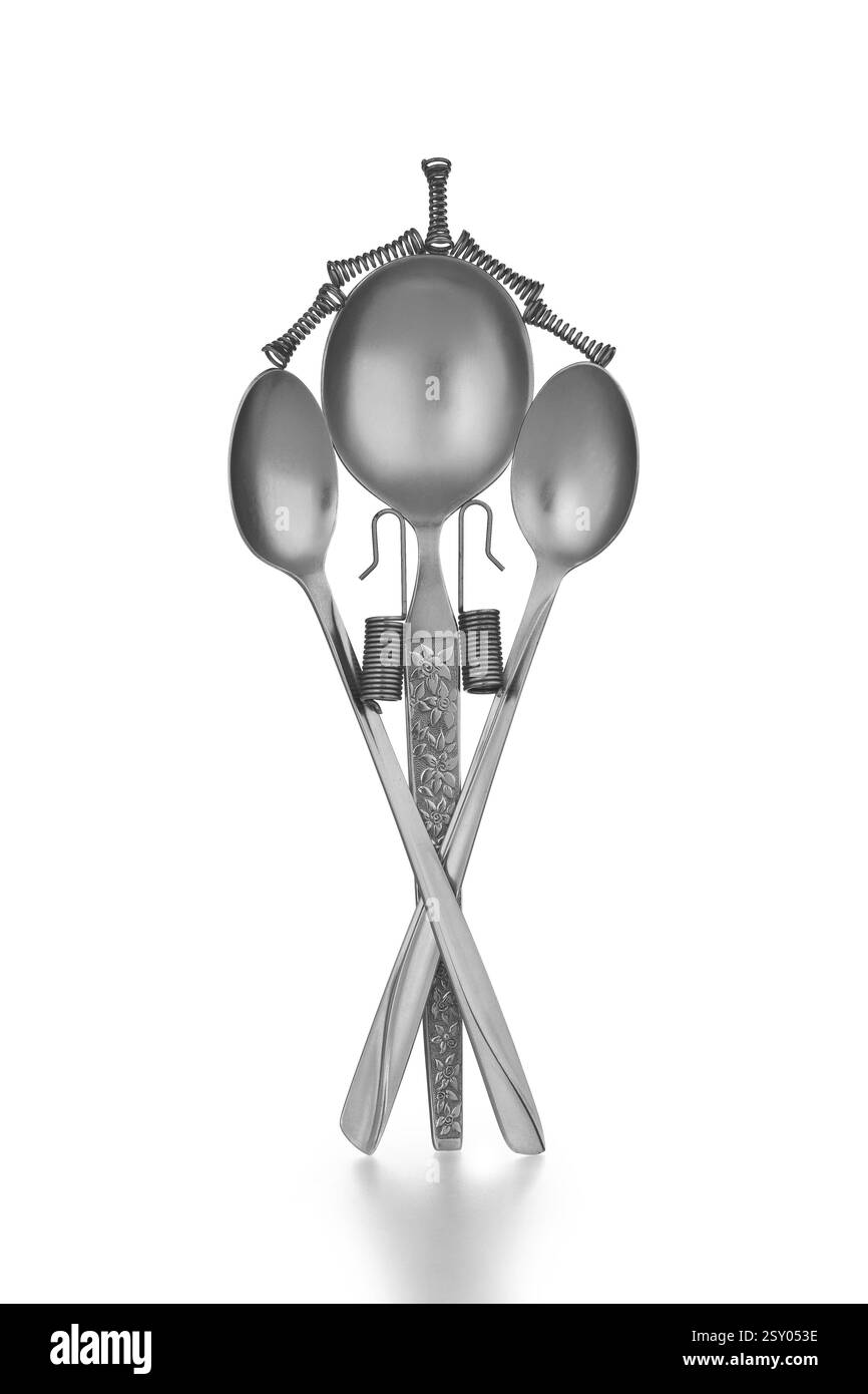 Balancing of spoon, spring, india, asia Stock Photo - Alamy