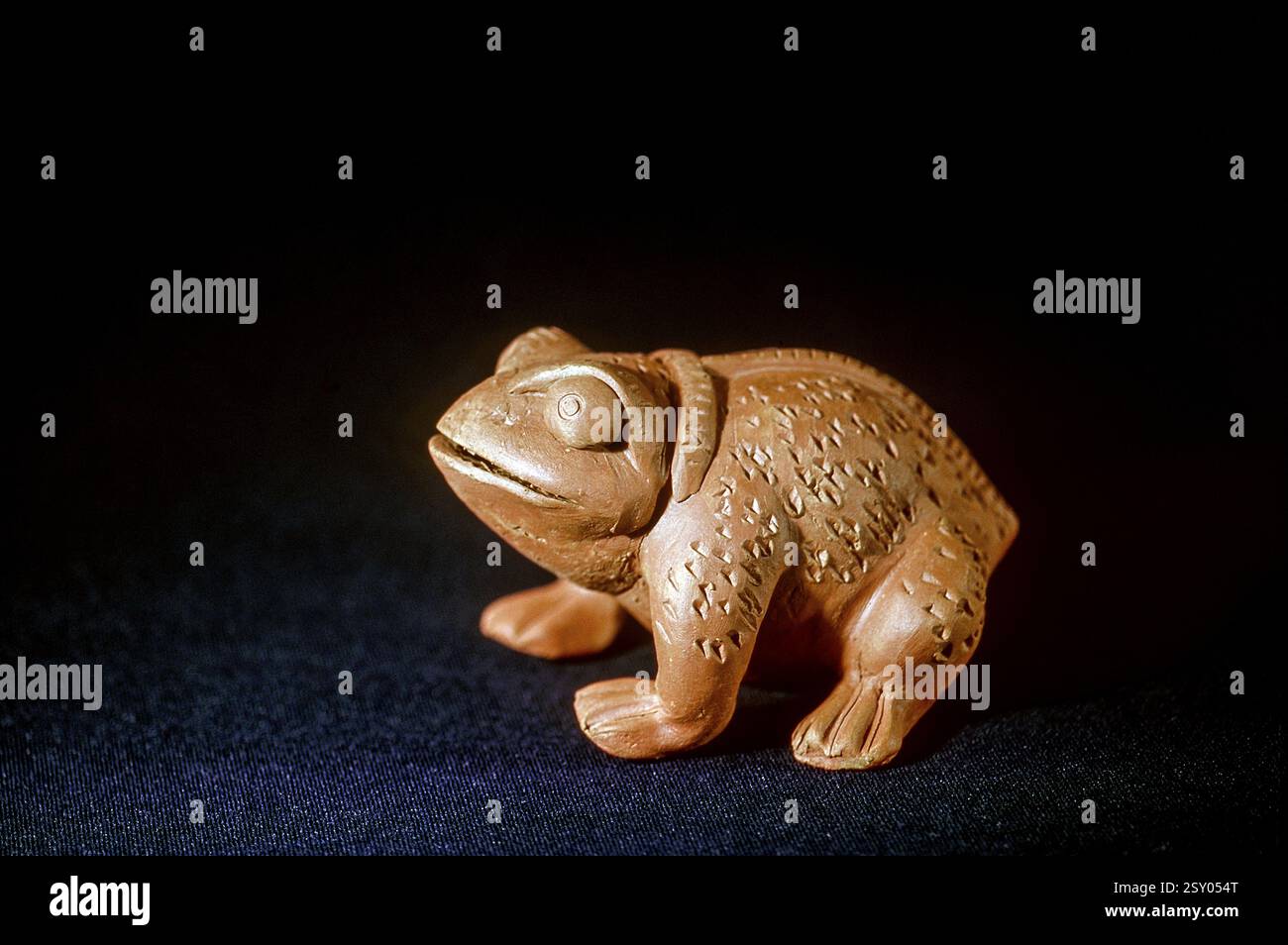 Terracotta frog statue rajasthan, India, Asia Stock Photo - Alamy