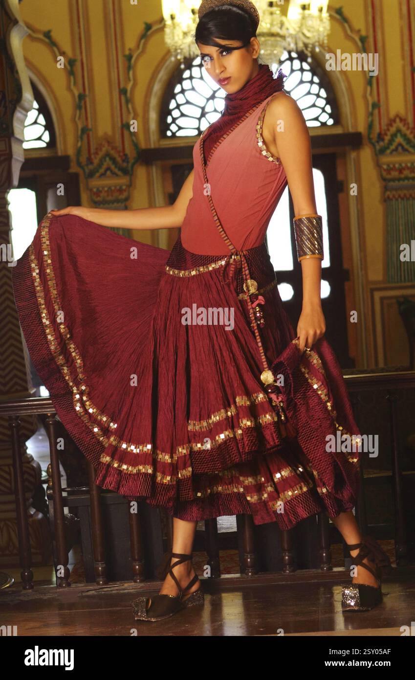 Indian female model, Pallavi, India, Asia, NOMR, Asia Stock Photo - Alamy