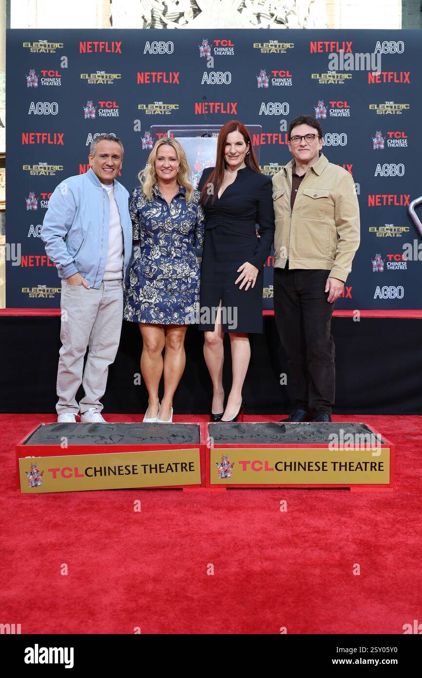 Ca. 21st Feb, 2025. Joe Russo, Alicia Russo, Ann Russo, Anthony Russo ...