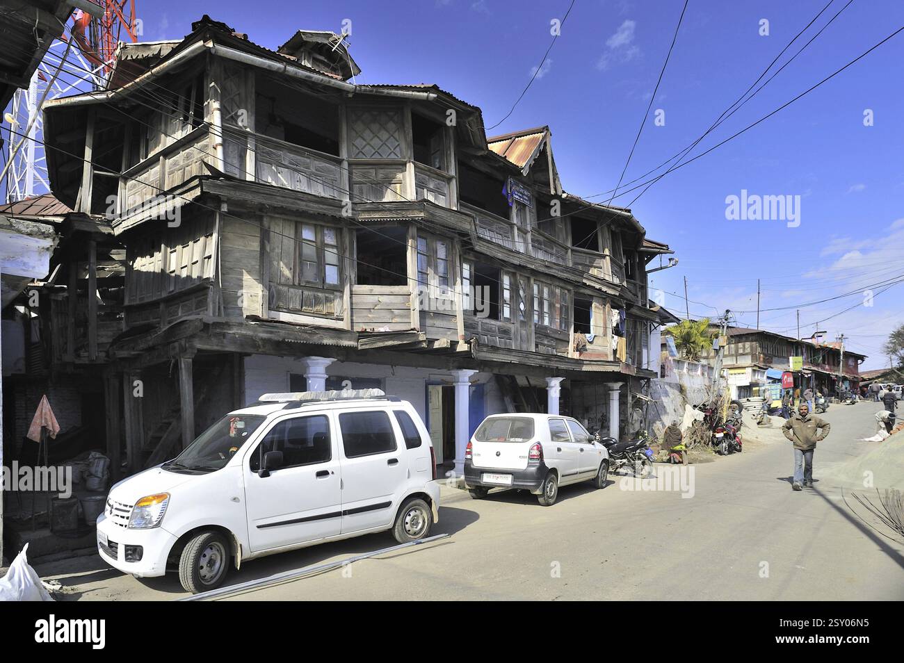 Old wooden house at chiliyanaula ranikhet almoda uttarakhand India Asia ...
