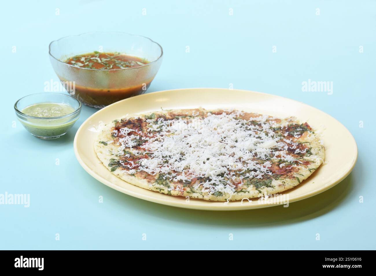 South Indian Food Uttapam Also Known As ooththappam, Rava Uttapam ...