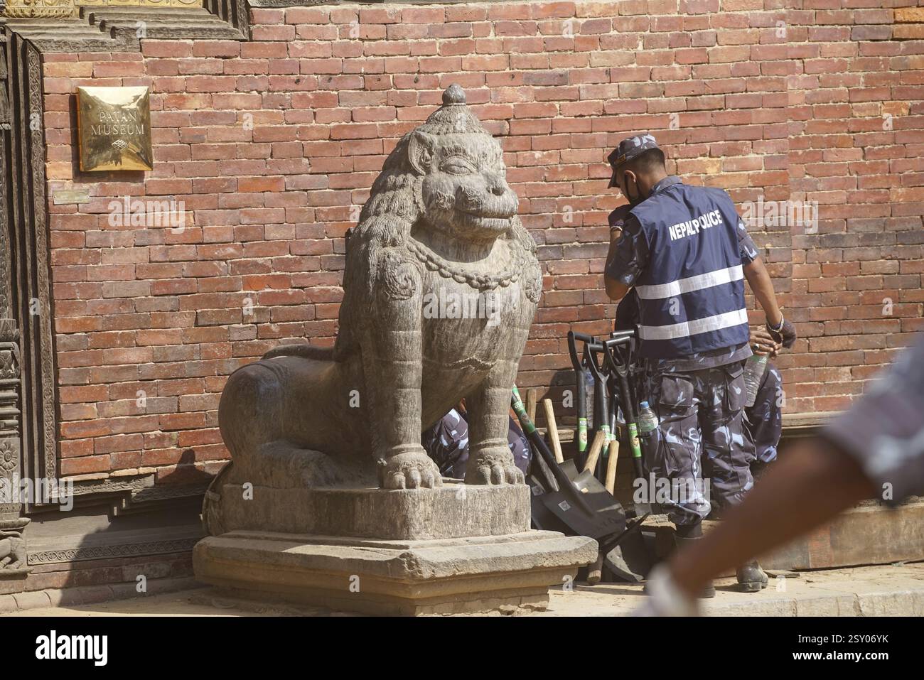 Nepal police uniforms hi-res stock photography and images - Alamy