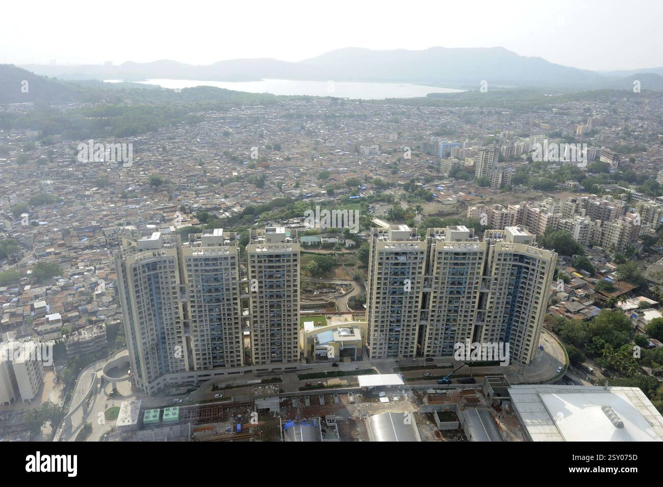 Skyscraper in Powai Mumbai Maharashtra India Asia Stock Photo - Alamy