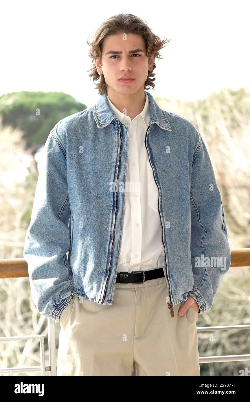 Manuele Velo beim Photocall zur 5. Staffel der Rai TV-Serie Mare Fuori ...