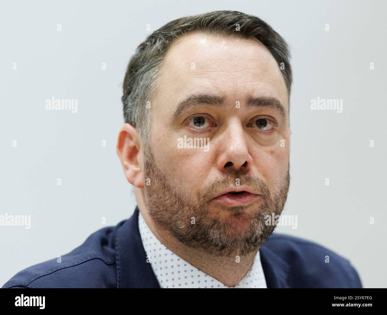 Brussels, Belgium. 26th Feb, 2025. Vice-prime minister and Minister of ...