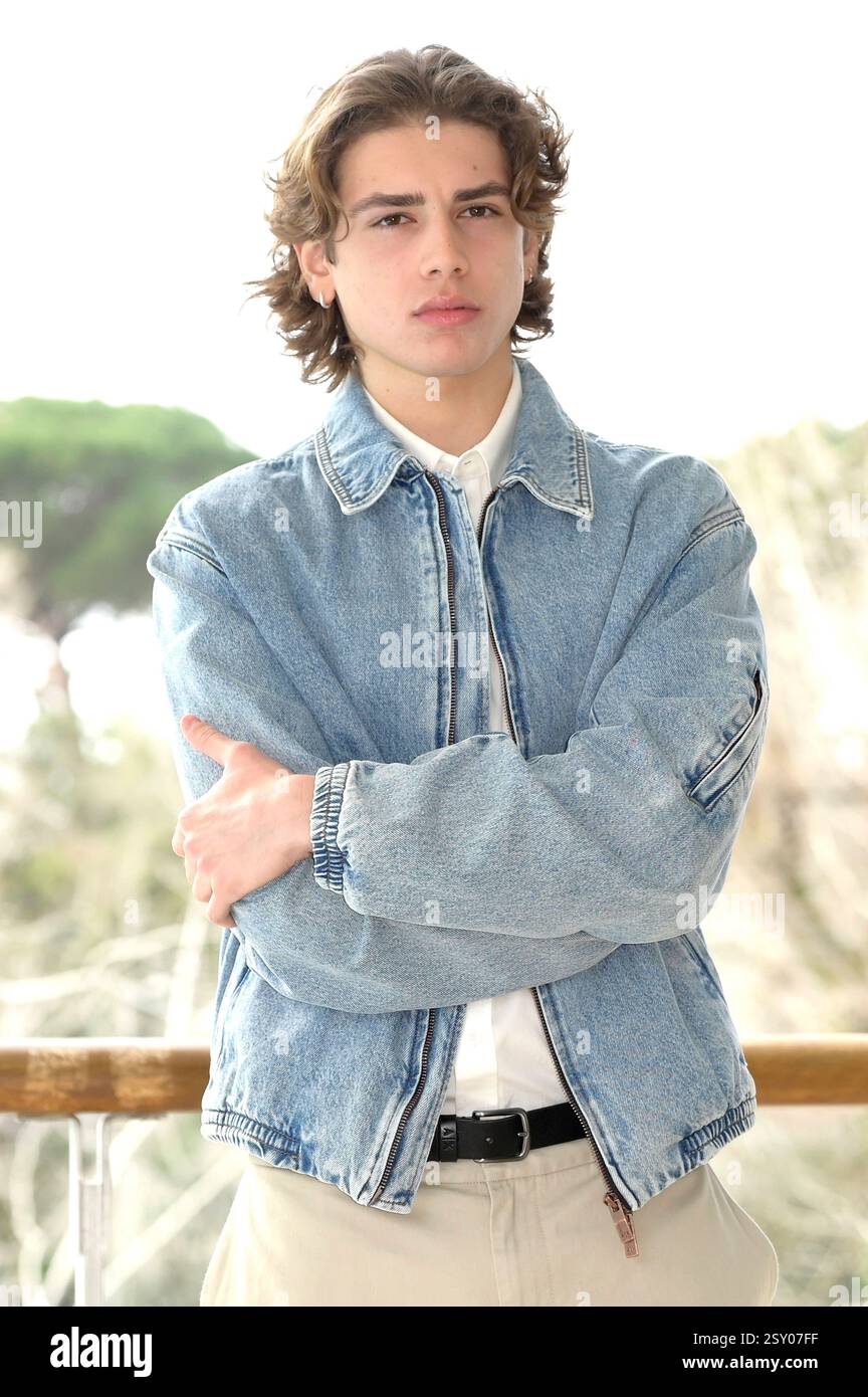 Manuele Velo beim Photocall zur 5. Staffel der Rai TV-Serie Mare Fuori ...