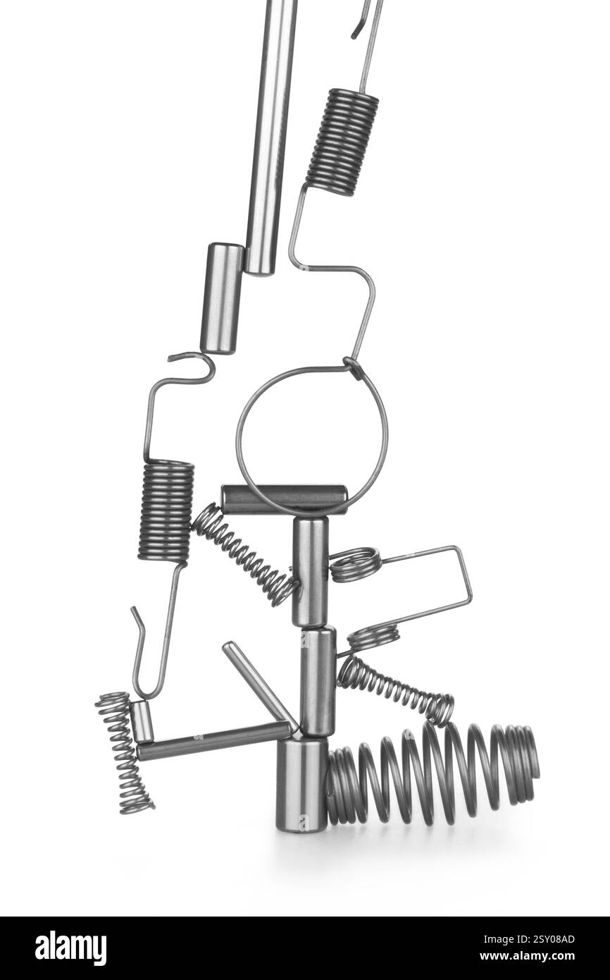 Balancing of springs, india, asia Stock Photo - Alamy