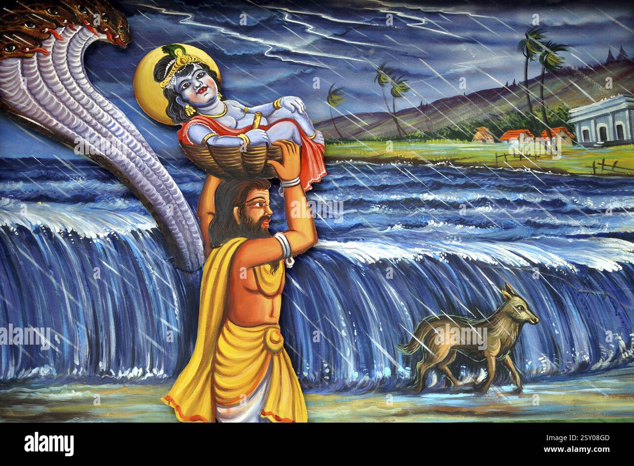 KRISHNA LIFE HISTORY Stock Photo - Alamy
