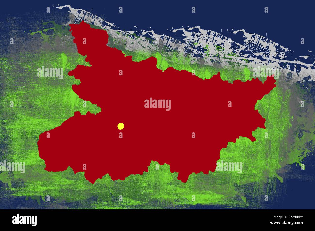 Bihar map hi-res stock photography and images - Alamy