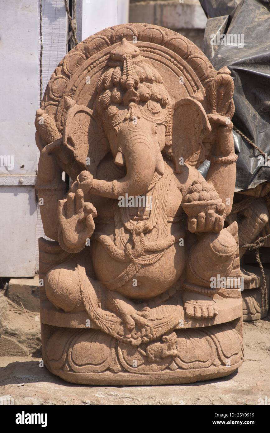 Lord ganesh statue, bedi hanuman temple, puri, orissa india asia Stock ...