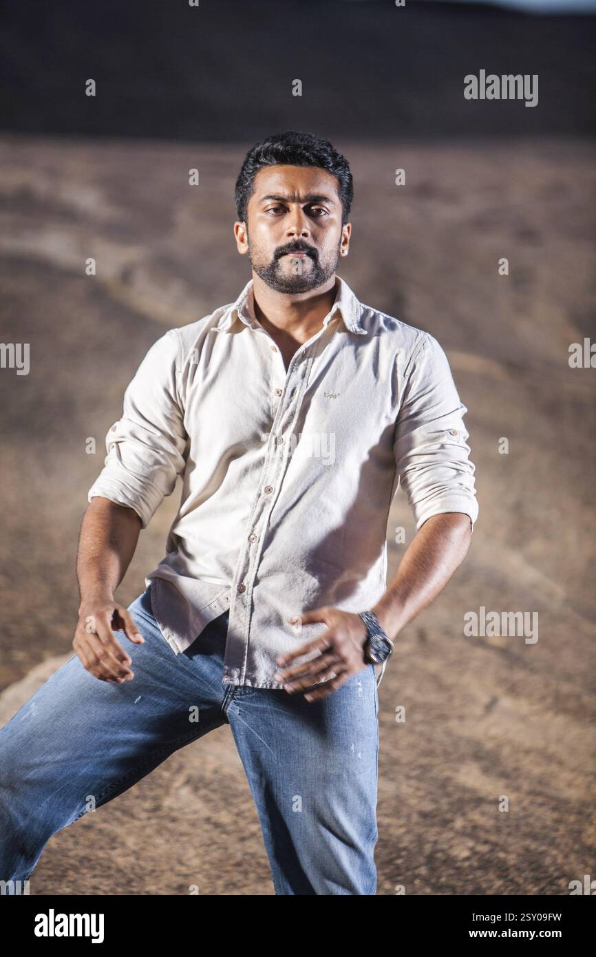 Indian film actor suriya, chennai, tamilnadu, india, asia Stock Photo ...