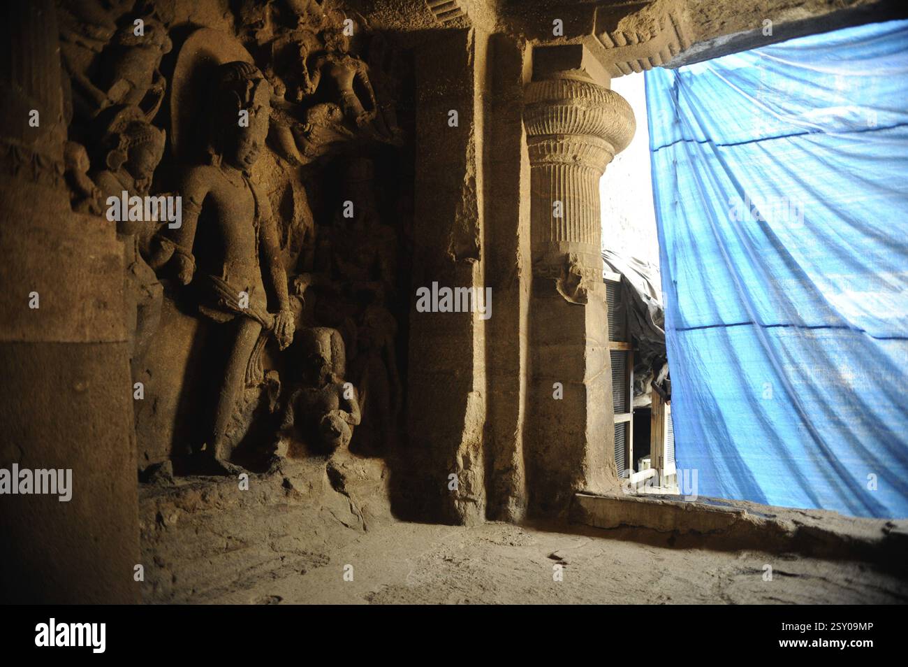 Elephanta Caves Mumbai Maharashtra India Asia Stock Photo - Alamy