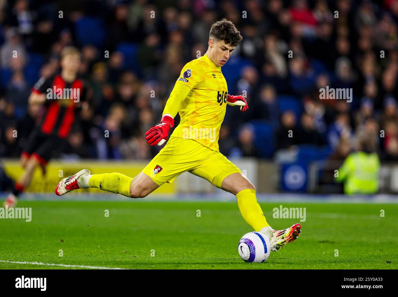 Bournemouth goalkeeper Kepa Arrizabalaga in action during the Premier ...