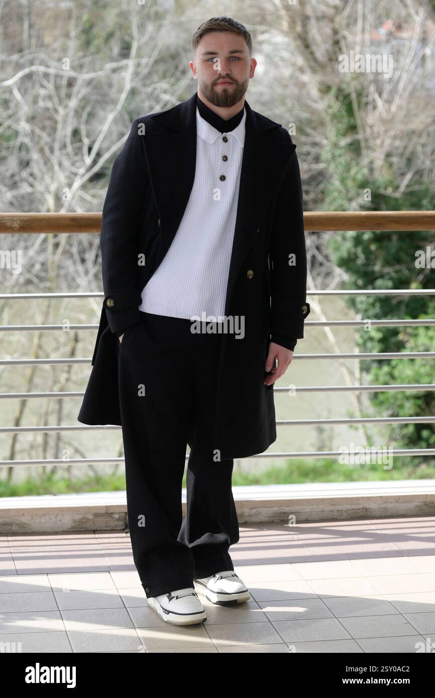 Rome, Italy. 26th Feb, 2025. Artem attends the photocall of Rai tv ...