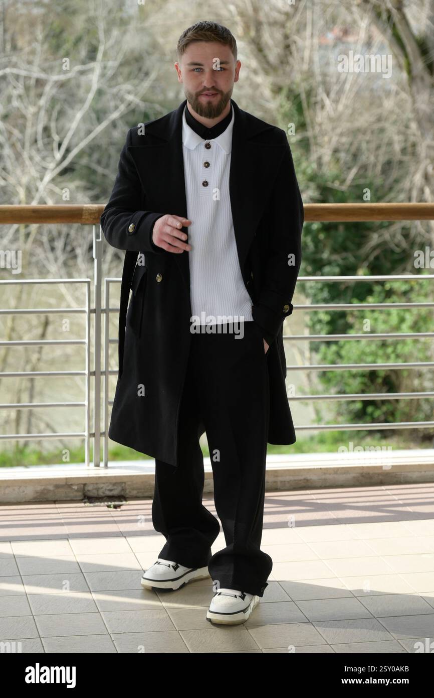Rome, Italy. 26th Feb, 2025. Artem attends the photocall of Rai tv ...